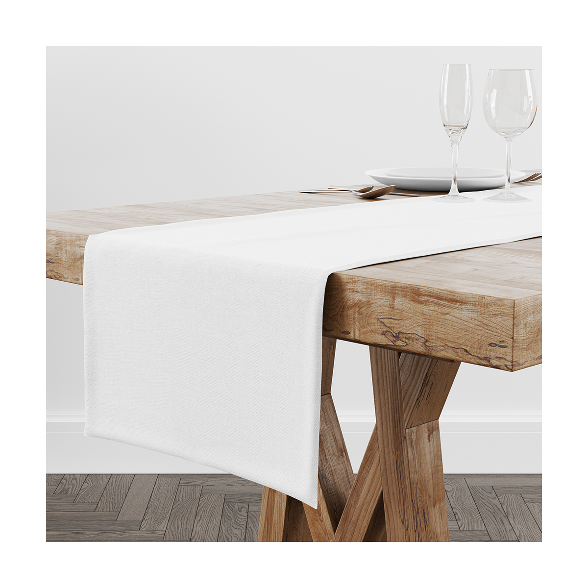 Tablecloth / Table Runner 40 X 240 CMS | 16 X 96 INCHES - Greentex